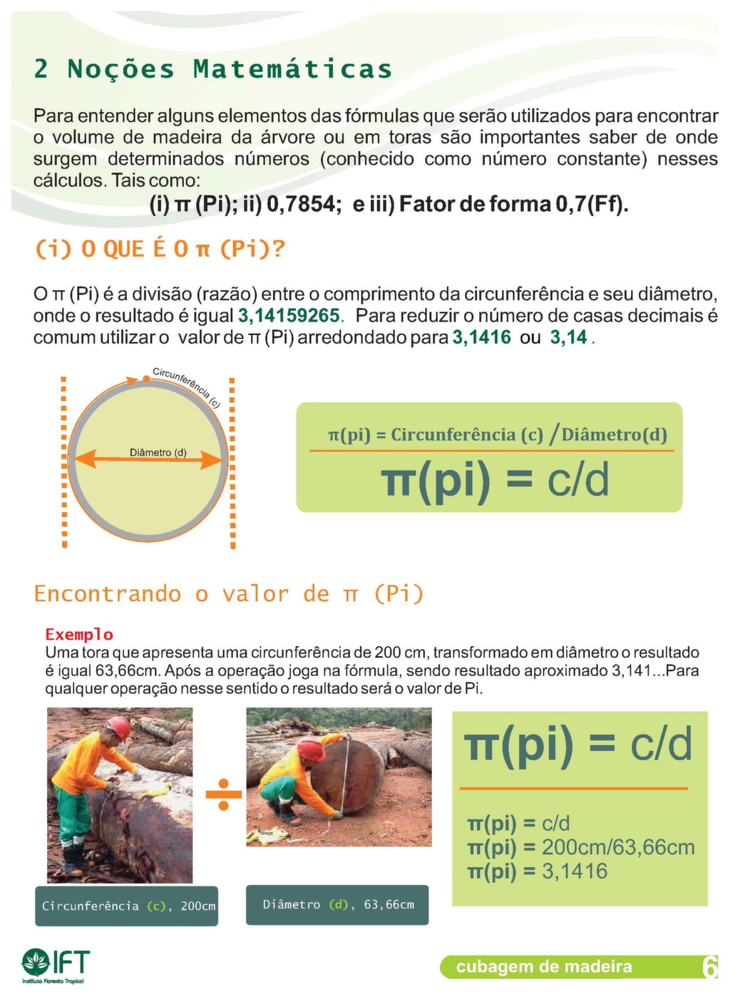 IFT | Cartilha – Dendrometria básica aplicada em florestas naturais da ...