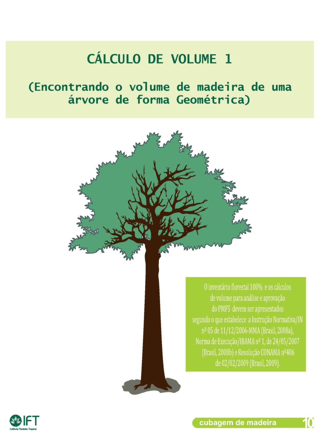 IFT | Cartilha – Dendrometria básica aplicada em florestas naturais da ...