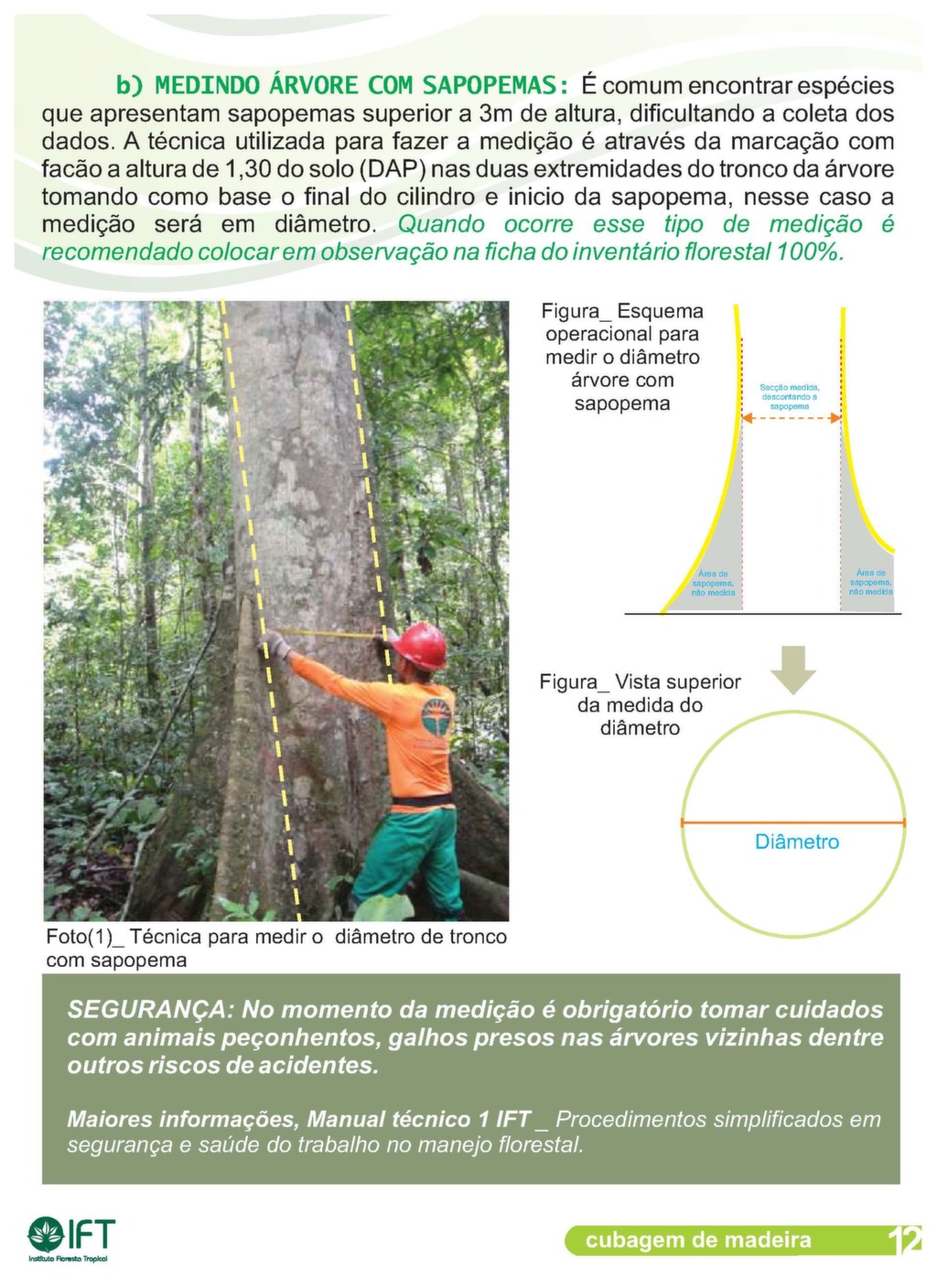 IFT | Cartilha – Dendrometria básica aplicada em florestas naturais da ...