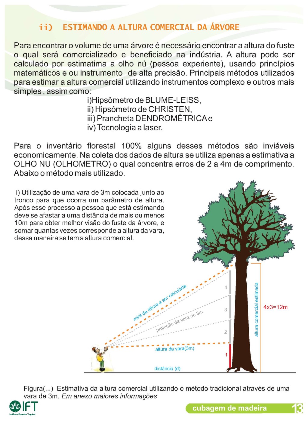 IFT | Cartilha – Dendrometria básica aplicada em florestas naturais da ...