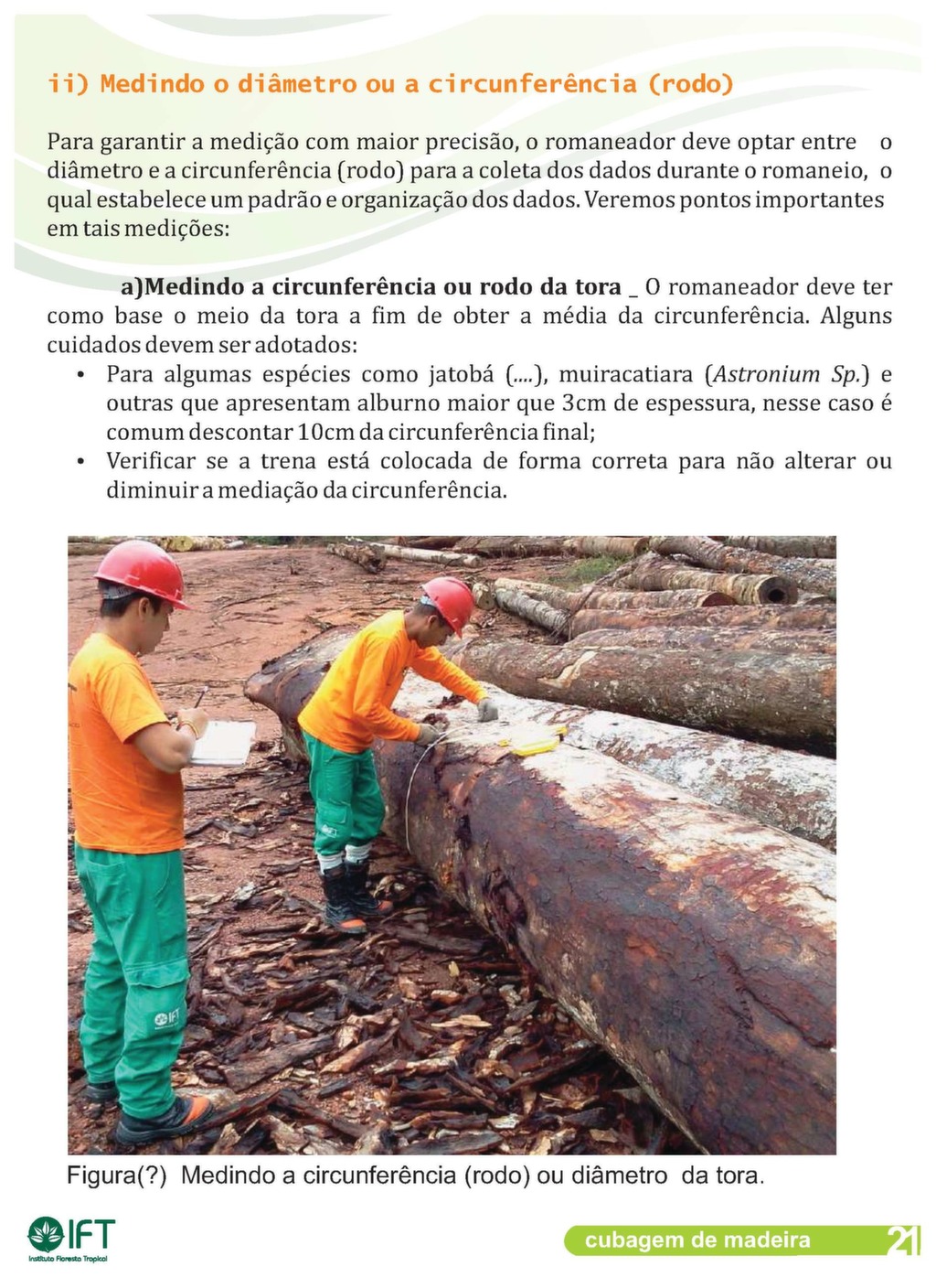 IFT | Cartilha – Dendrometria básica aplicada em florestas naturais da ...
